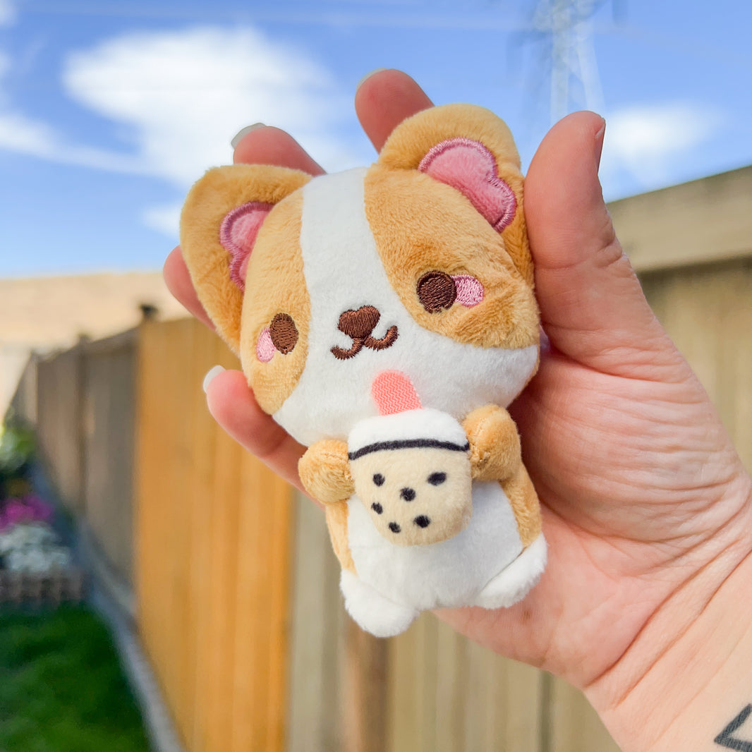 Single Sploot Corgi Stickers & Stuff