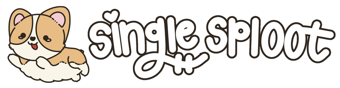 Single Sploot Corgi Stickers & Stuff